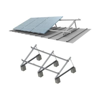 China Durabilidade Estrutura de suportes de montagem de painéis solares ajustáveis com aderência firme de aço inoxidável for sale