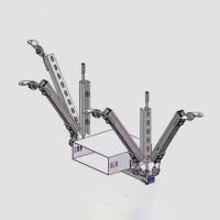 Quality Sturdy Seismic Support For Cable Tray Bolted Installation Seismic Pipe Bracing for sale