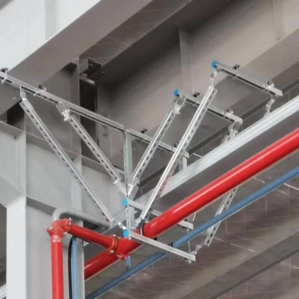 Quality Bolted Galvanized Seismic Brace Corrosion Resistance for Seismic Zones for sale