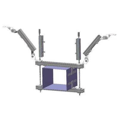 China Sturdy And Reliable Galvanized Steel Seismic Support Brackets Bolted Installation Method for sale