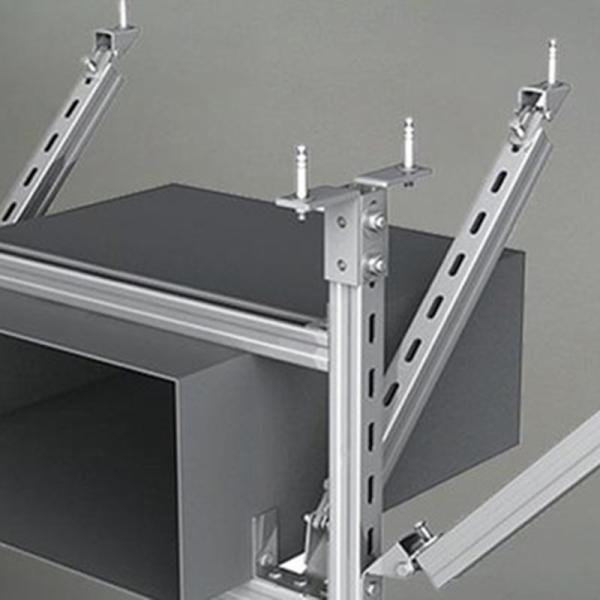 Quality Durable Aluminum Alloy Seismic Bracket With Enhanced Fire And Corrosion for sale