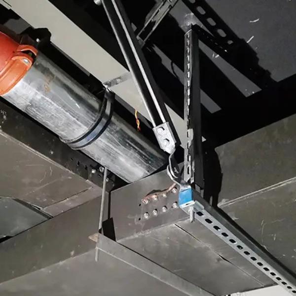 Quality Customizable Anodized Aluminum Seismic Brace For Pipe Protection for sale