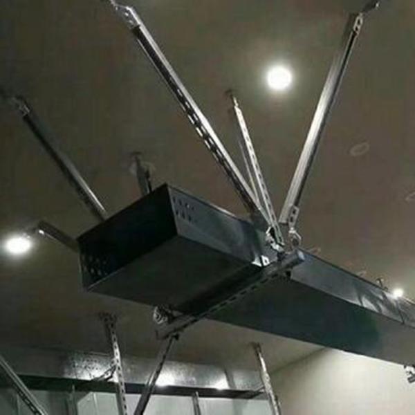 Quality Silver Anodized Duct Seismic Bracing Fire And Earthquake Resistance / Seismic for sale