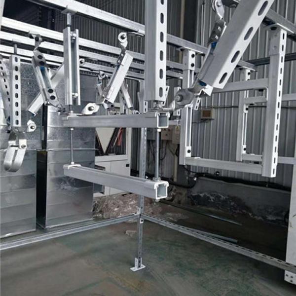Quality Aluminum Alloy Seismic Bracing For Electrical Conduit Earthquake Protection for sale