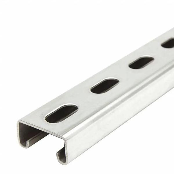 Quality Strength Galvanized C Shaped Slotted C Channel High Strength Lightweight for sale