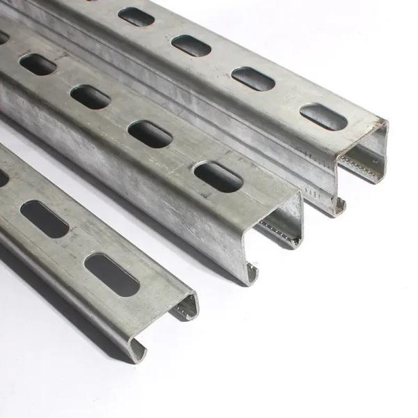 Quality C Shaped Steel Hot Dipped Galvanized Strut For Fire Resistance for sale