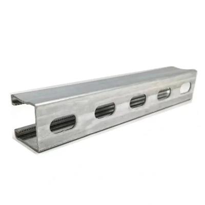 Quality C Shaped Steel Hot Dipped Galvanized Strut For Fire Resistance for sale