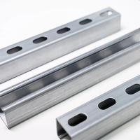Quality Sturdy Rust Resistant Galvanized Unistrut Channel Lightweight 1-3mm Thickness for sale
