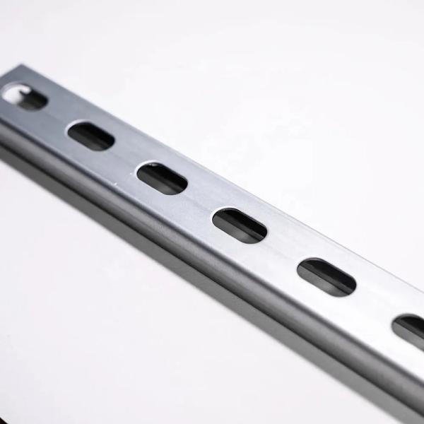 Quality 1-3mm Corrosion Resistant Hot Dipped Galvanized Strut Channel C Shaped Lightweight Steel Channel Support Structure for sale