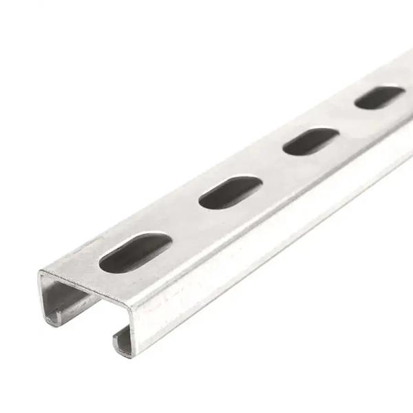 Quality Corrosion Resistant Stainless Steel Unistrut 10 Ft C Shaped Rust Resistance for sale