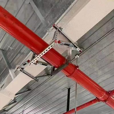 China Suporte Sísmico Parafusado Galvanizado por Imersão a Quente Resistente à Vibração e Impacto à venda