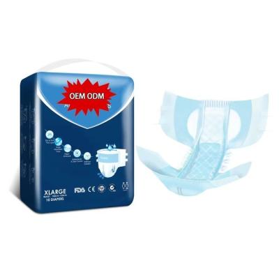 China Ultra Thick Adult Disposable Diaper Leak Guard Incontinence Pull Ups For Elderly for sale
