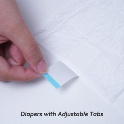 China Anti Leakage Design Disposable Elderly Diapers , Disposable Nappies For Adults OEM ODM for sale