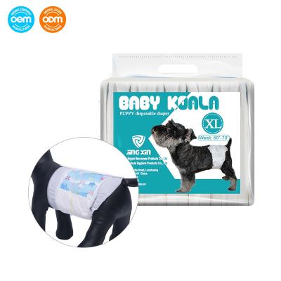 China OEM Adjustable Disposable Pet Diapers Female And Male Cat Dogs Diapers Wholesale for sale
