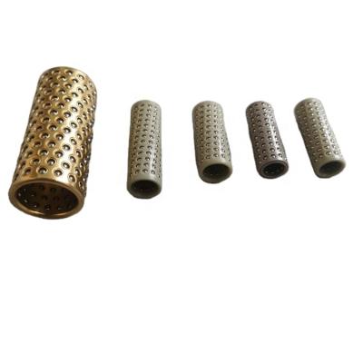 Cina Factory Knitting Rachel Warp Knitting Machines Brass Ball Cage Supporting Guiding Bushing in vendita