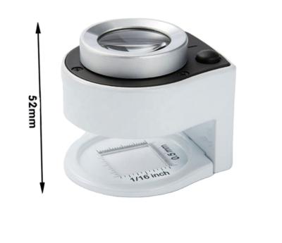 Cina Factory textile magnifier with light in vendita