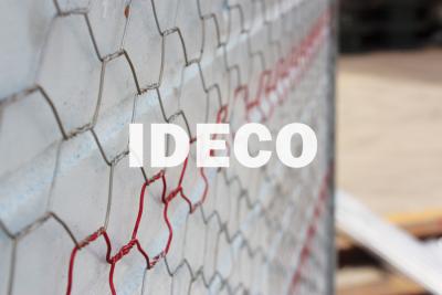 China Hexagonal Woven Wire Stucco Netting, Woven Wire Lath with Furring Crimps, Self-Furred Woven Stucco Netting for sale