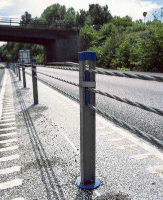 Китай Барьер кабеля, барьеры аварии, барьер безопасности веревочки провода, кабель рельса предохранителя дороги, загородка WRSB продается