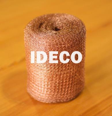 China STUF-FIT Copper Mesh, Copper Knitted Wire Mesh for Rodent and Bird Control, Stuffit, Copper Wool for sale