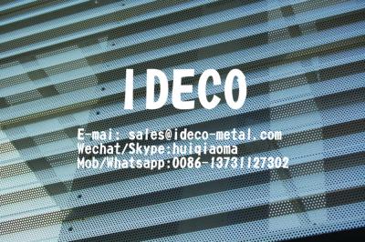 Китай Decorative Screen 3D Curved/Bending/Corrugated Perforated Metal Sheet Panels for Architectural Curtain Wall Facades продается