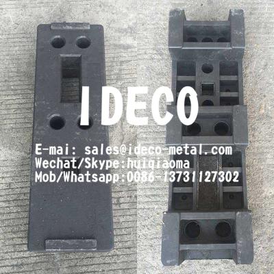 Китай 18kgs Recycled Rubber Temporary Fence Feet, Polymer Block Temp Fence Stands, Portable Fence Base продается
