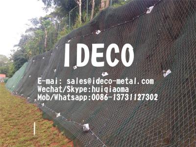Китай TECCO Mesh for Slope Erosion Control, Rockfall Barriers, Slope Protection TECCO Wire Netting System продается
