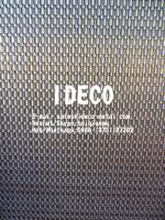 China Elevator Decorative Wire Mesh, Elevator Wall Cladding Mesh, Channel Woven Metal Elevator Panel for sale