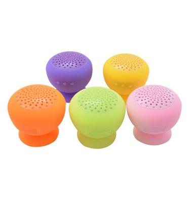 China Mushroom design music high quality cheap portable mini stereo best bluetooth speaker, IP4 waterproof shower speaker for sale