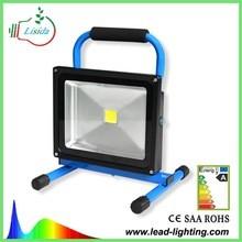 China Rechargeable portable led flood light 30w for sale