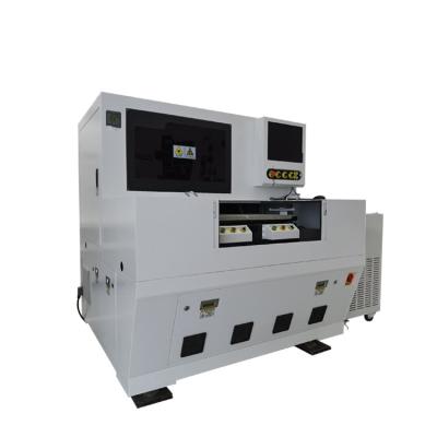 China Dual Worktables AC220V PCB Laser Cutting Machine For Silicon Ceramic for sale