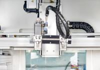 China PLC Dynamic Hybrid Glue Dispenser Machine Screw Servo for sale