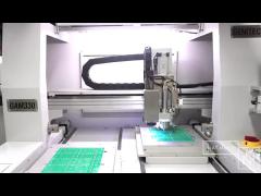 Genitec PCB Router Machine CCD System AC Servo Motor Automatic PCB Separator for SMT GAM330