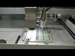 Genitec Twin Spind Offline Router Machine With Dual Worktables High Efficiency Separator GAM320D