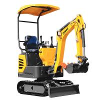 China 1.2Ton Portable Mini Excavator Machine Multifunctional With Attachment for sale