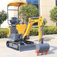 China 1.2Ton Portable Mini Excavator Machine Multifunctional With Attachment for sale
