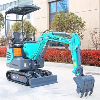 China Multifunctional Small Mini Excavator Machine 1200kg High Efficiency for sale