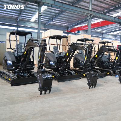 Cina Miniescavatore Crawler Toros 2,6 tonnellate in vendita