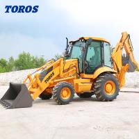 China TOROS Versatile Mini Backhoe Loader Machine 1 Ton 2 Ton 3 Ton for sale