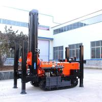 China Diesel Powered Hydraulic Crawler Drilling Rig for sale
