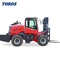 China Telescopic 3t Rough Terrain Forklift for sale