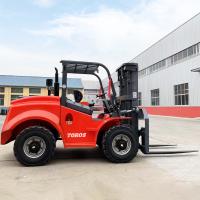 China Telescopic 3t Rough Terrain Forklift for sale