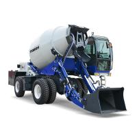 China 4×2 Concrete Mixer Machine Truck Ready Mix Concrete Truck For Construction Sites for sale