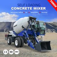 China 4×2 Concrete Mixer Machine Truck Ready Mix Concrete Truck For Construction Sites for sale