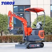 China EPA Certification 1.8 Ton Mini Excavator Machine Small Bagger In Tight Spaces for sale