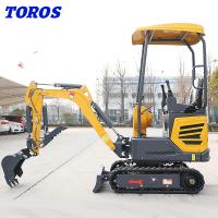 China Chinese Yellow 1.2 Ton Micro Mini Digger Customization Acceptable for sale