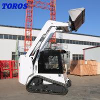 China Multi Functional Mini Backhoe Track Skid Steer Loader Diesel Engine Powered for sale