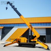 China Construction Projects 16m Spider Lift Crane With Core Components for sale