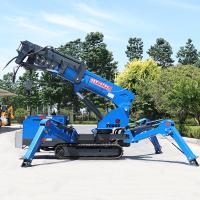 China Narrow Space  Electric Spider Crane for sale