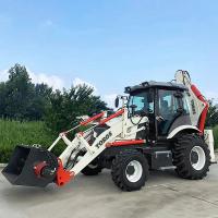 China Large Capacity Construction Backhoe Loader Machine for sale