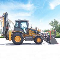 China Large Capacity Construction Backhoe Loader Machine for sale